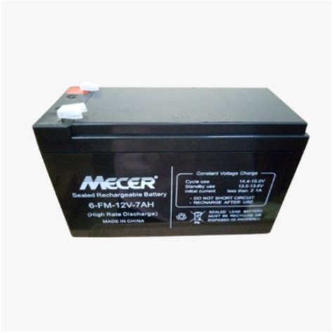 Mecer 12v 7ah Ups Battery Intellitech Ltd
