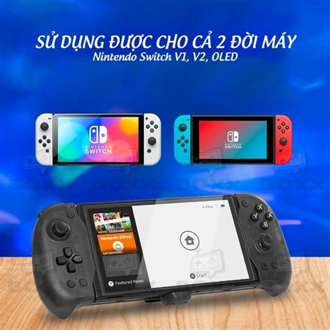 tay cầm eggshell controller ii tích hợp dock hdmi cho nintendo switch