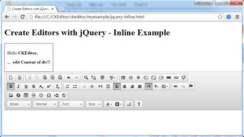 CKEditor Tutorial CKEditor O Planning Org