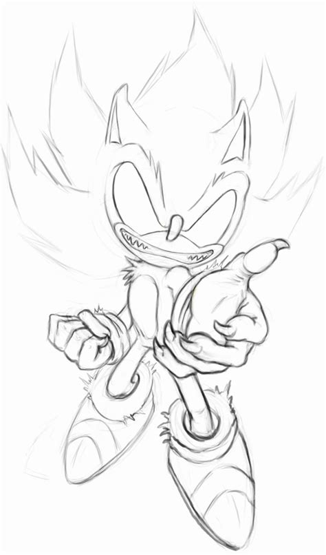 Fleetway Sonic Pictures To Color