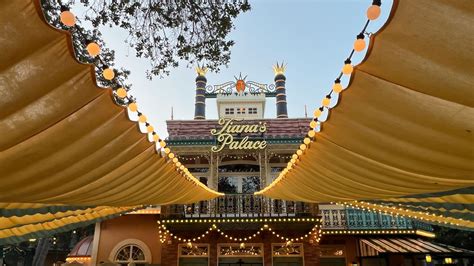 Tianas Palace Disneyland Disneyland Resort