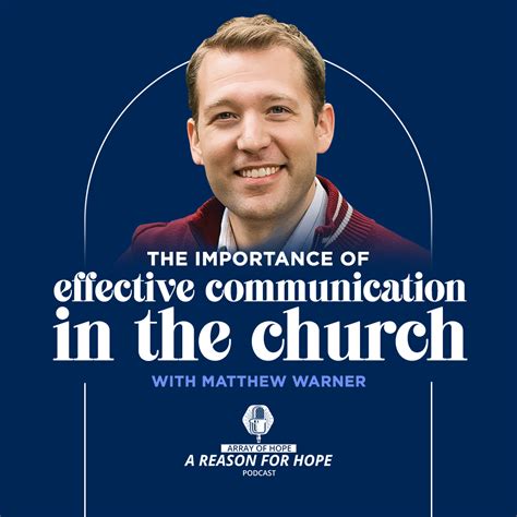 The Importance Of Effective Communication In The Church Matthew