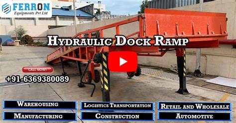 Hydraulic Dock Ramp Leveler Manufacturerschennaitrichytadaandhra