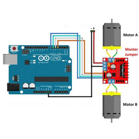 module Điều khiển Động cơ l298n pwm mạch cầu h l298 Điện tử mtu