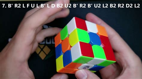 Advanced 3x3 Example Solves 9 Roux Youtube