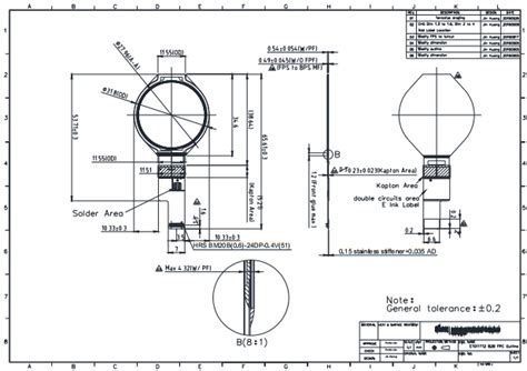11˝ Round Epaper Display Module Flexible Lcd Mall