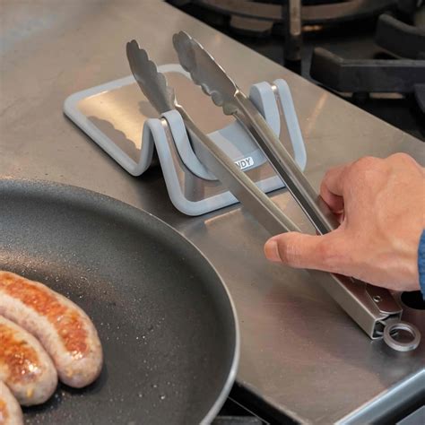 Spoonbest Spoon Rest And Tongs Holder Berings