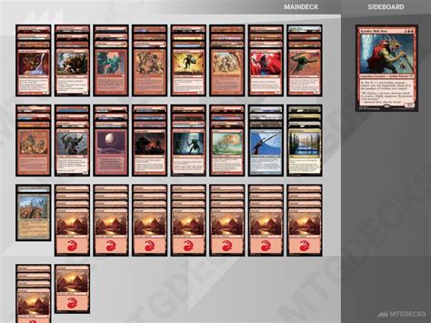 Duel Commander Krenko Mob Boss Deck By Juan Barzola • Mtg Decks