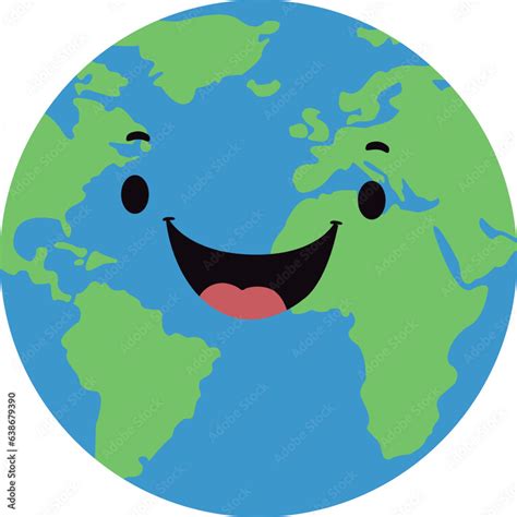 지구 벡터 일러스트 Stock Vector Adobe Stock