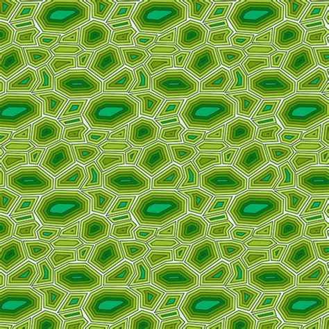 free vector flat design turtle shell pattern