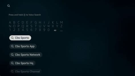 How To Install CBS Sports App On Firestick Android TV