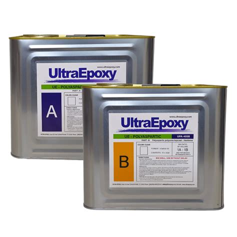 Polyaspartic 4gallon Kit Ultra Epoxy