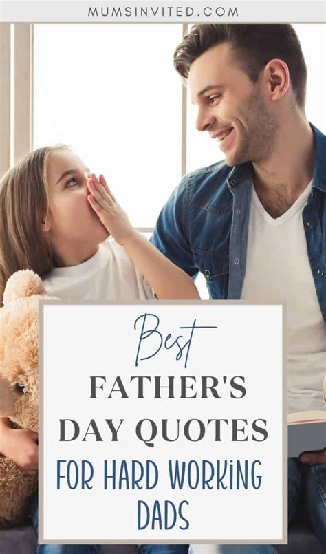 Hard Working Dad Quotes