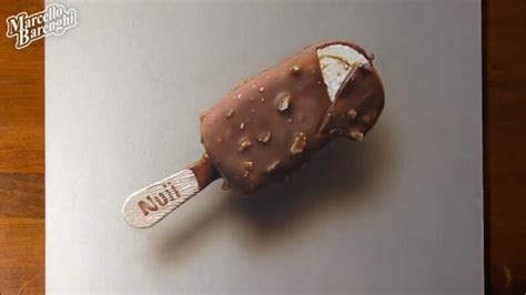 نقاشی بستنی مگنووم 3d