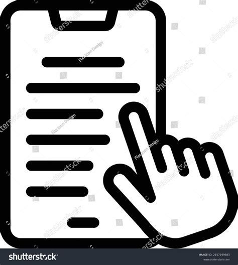 Click Vector Illustration On Transparent Background Stock Vector Royalty Free