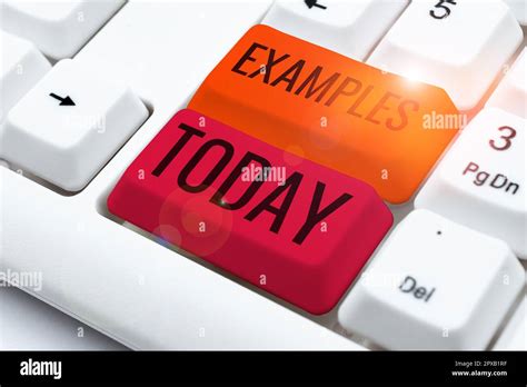 Conceptual Display Examples Business Concept Photo Sample Model To Follow Guide Explanation For