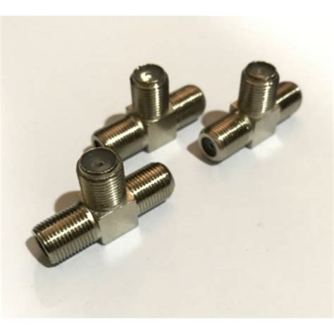 Jual Konektor T Drat Conector Sambungan Model Cabang Fdrat Rg6 Shopee Indonesia