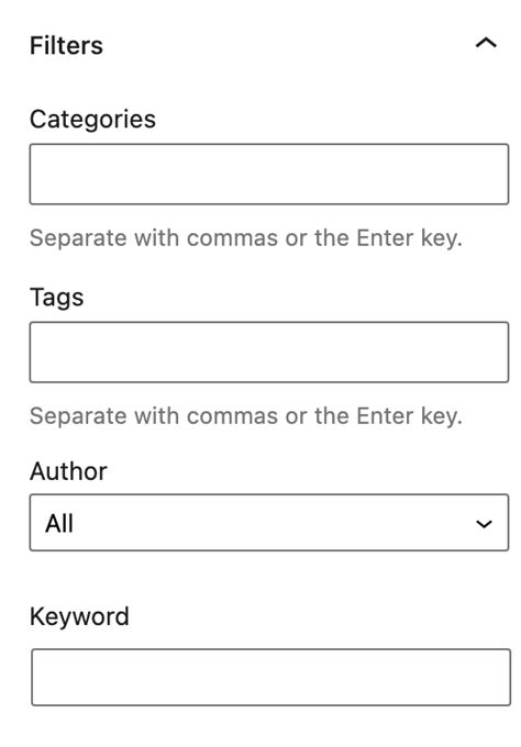 Query Loop Block WordPress Org Documentation