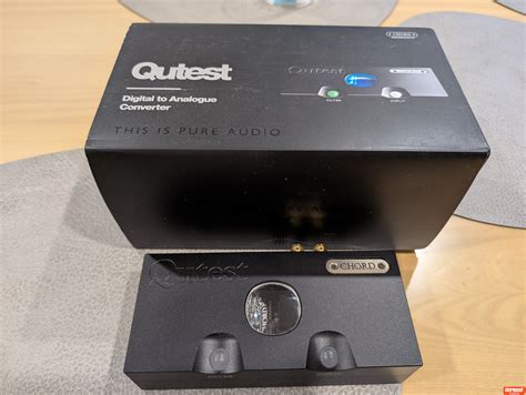 Chord Electronics Qutest Digital Analog Converter Dac Dacs And