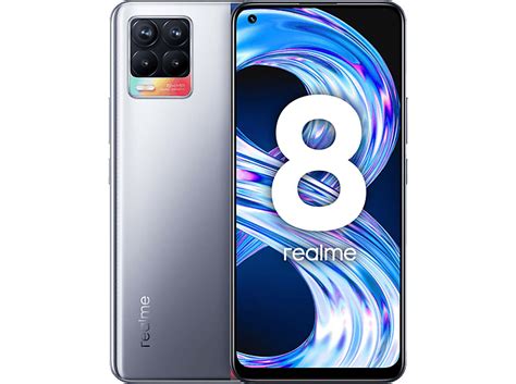 REALME 8 128 GB Cyber Silver Dual SIM 128 Cyber Silver Ja Smartphone ...