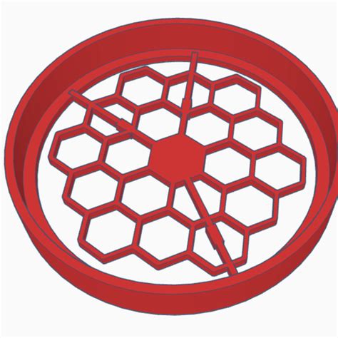 Fichier Stl Jwst Diffraction Mask For Redcat 51 Full 🔭 ・idée Pour Impression 3d à Télécharger