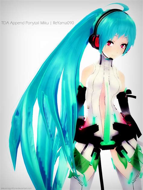 TDA Ponytail Miku By SeeUiscopyofLuna On DeviantArt