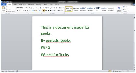 How To Open A Document In MS Word GeeksforGeeks
