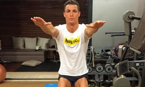 Cristiano Ronaldo Back In The Gym For Recovery After Four Goal Haul
