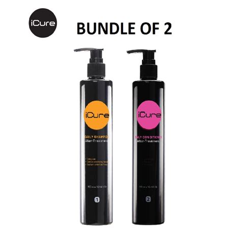 Icure Bundle Of 2 Free 4 Yourganic Color Shampoo Shopee Philippines