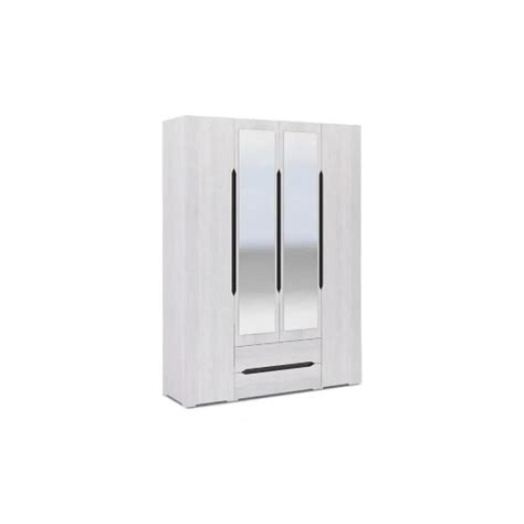 Шкаф 4 х створчатый с ящиками Валенсия дуб анкор купить в СПб за 19 490