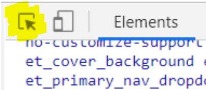Inspect Specific HTML Source Code In A Browser When Web Scraping The Data Babe