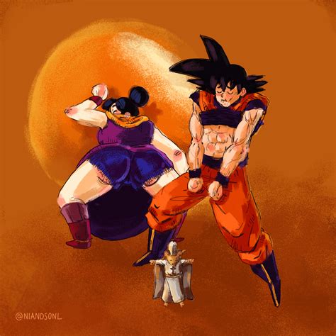 Goku ♥️ Chichi ♥️ Brega Funk By Nia Leo On Dribbble