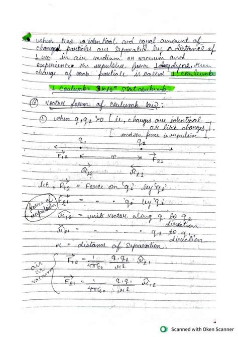 Physics Class 12 Chapter 1 Notes LearnPick India
