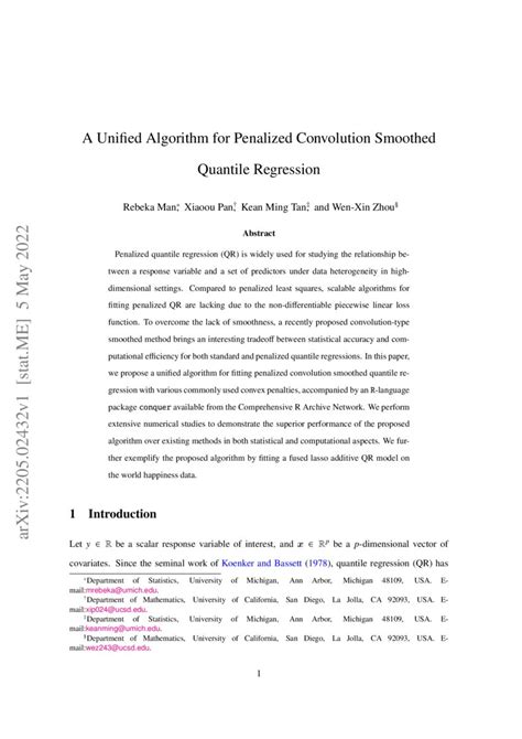 A Unified Algorithm For Penalized Convolution Smoothed Quantile