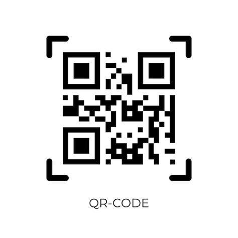 Premium Vector Qr Code Symbol