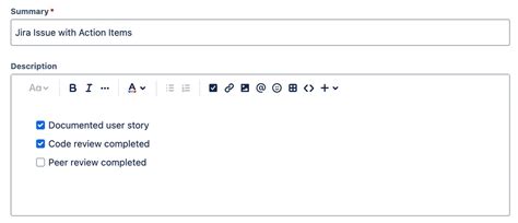 Action Items In Jira Checklists For Atlassian Jira And Confluence