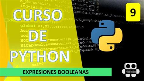 CURSO PYTHON EXPRESIONES BOOLEANAS DE COMPARACIÓN YouTube