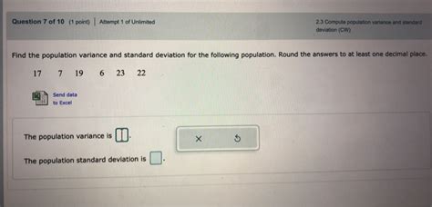 Solved Question 7 Of 10 1 Point Attempt 1 Of Unlimited 2 3