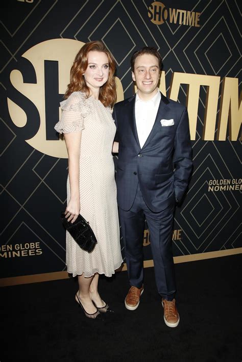 Los Angeles Jan 4 Jennifer Stahl Gabe Sherman At The Showtime Golden