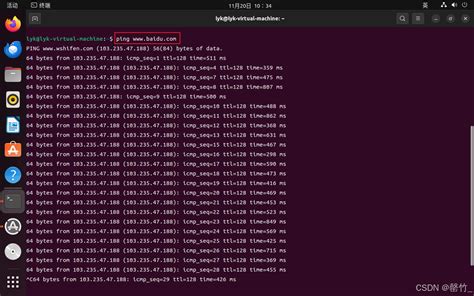 实验四：linux网络配置 linux配置网络实验 csdn博客