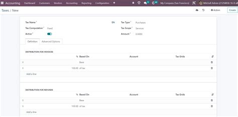 Taxes In Odoo 16 Accounting Odoo V16 Enterprise Edition Book