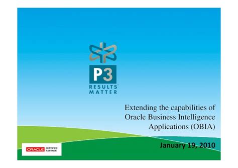 Pdf Extending The Capabilities Of Oracle Business Intelligence Dokumen Tips
