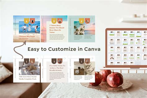 Instagram Template Canva Carousel Post Shadow B Clean Minimum