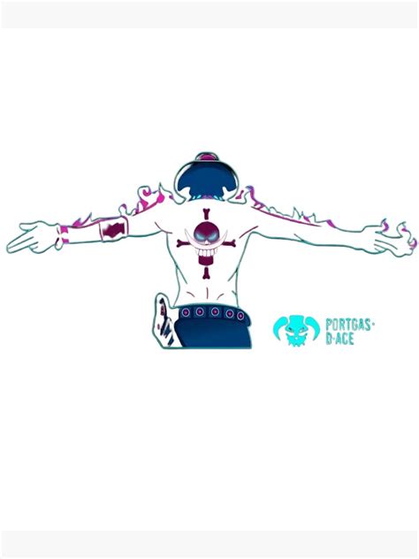 Portgas D Ace Funny One Piece Poster For Sale By Disanger Redbubble