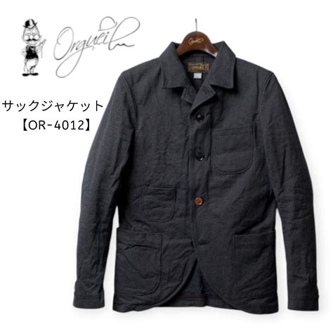 【楽天市場】オルゲイユ Orgueil 【or 4012】サックジャケット メンズジャケット ブランドジャケット カジュアルジャケット 国産