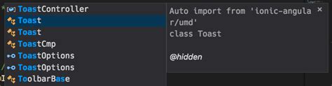 Auto Import Suggests From Umd Instead Of Module In Ionic Issue Microsoft Vscode