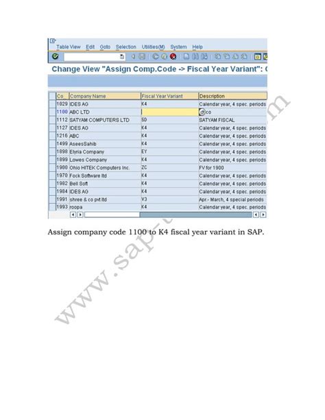 Sap Fico Configuration Pdf Business Accounting And Finance Business