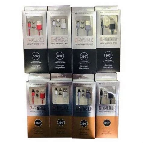 Multicolor Micro USB X Cable Metal Magnet Cable Cable Size 1 Meter At Rs 70 Piece In New Delhi