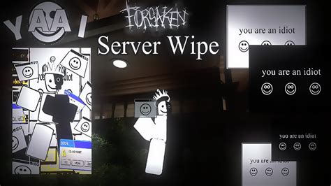 Noli Yaai Skin Server Wipe Roblox Forsaken Youtube