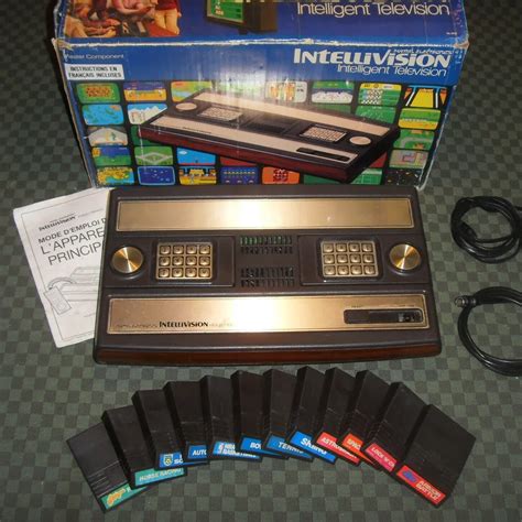 mattel intellivision console consolevariations